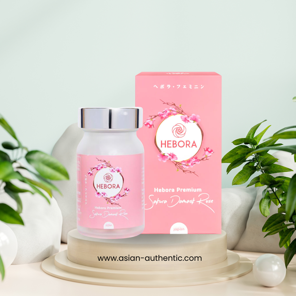 Hebora Sakura Damask Rose Body Fragrance Tablets– Asian Authentic