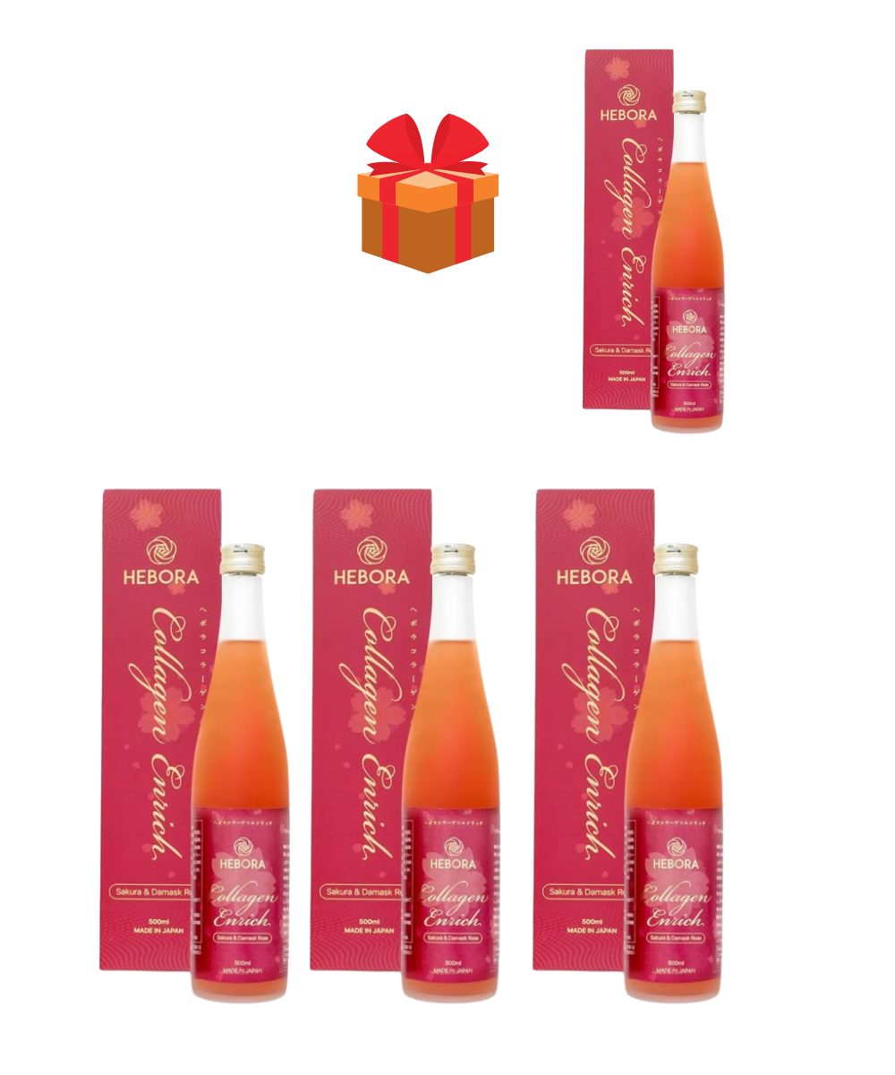Hebora Damask Rose Enrich Collagen Drink– Asian Authentic