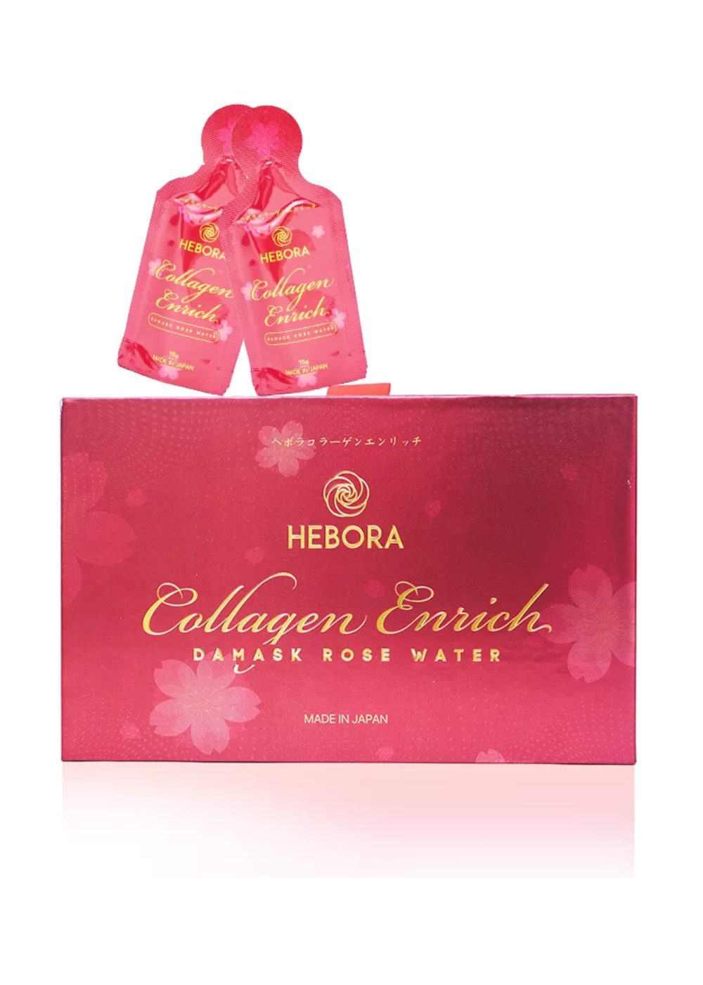 Hebora Damask Rose Enrich Collagen Drink (28 packs)– Asian Authentic